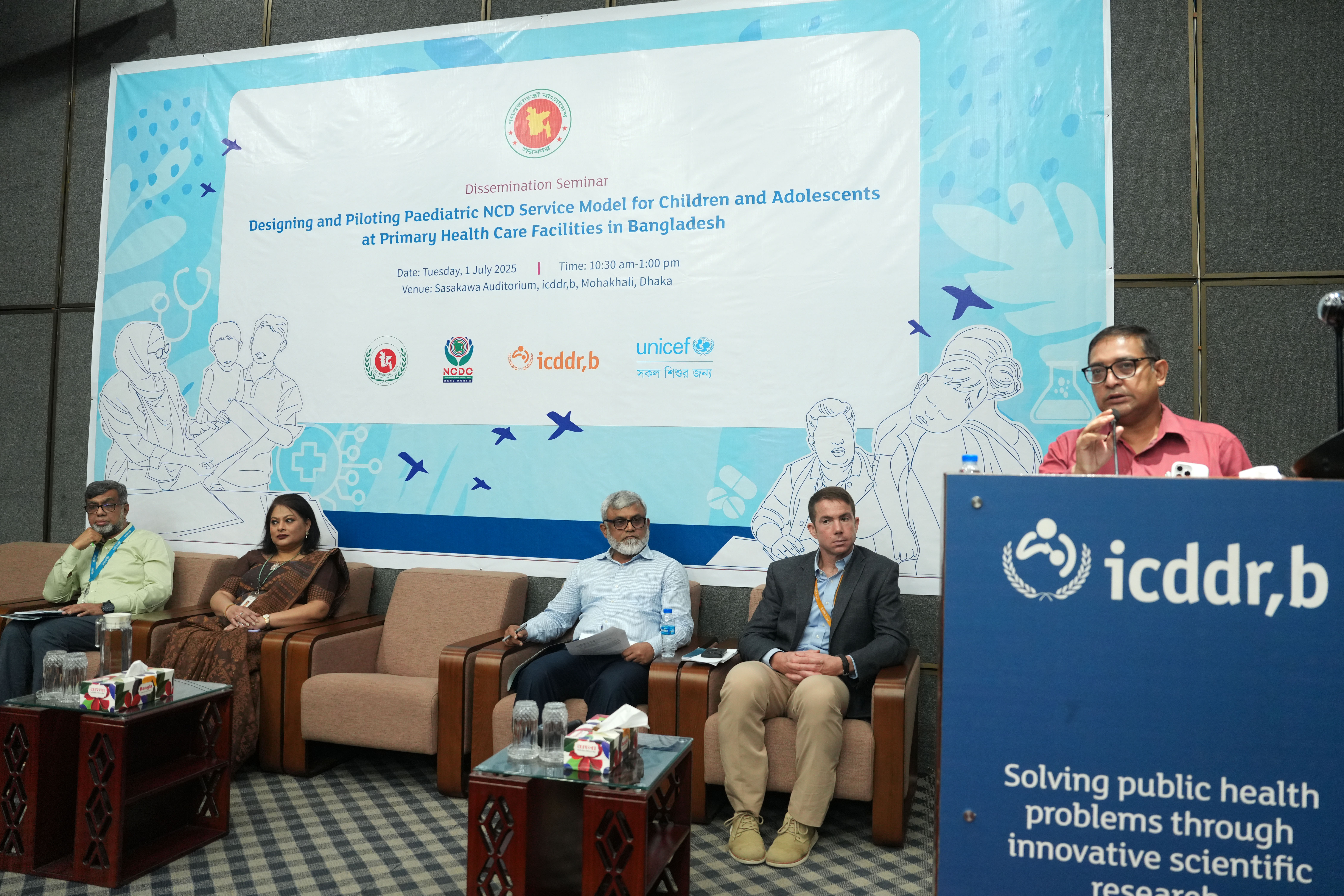 icddr,b-led Study Pioneers Paediatric NCD Care at the Primary ...
